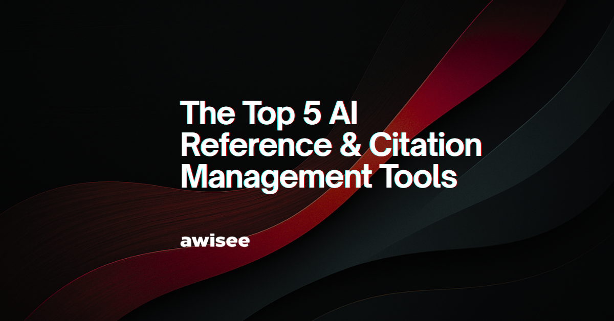 The 5 Best AI Reference & Citation Management Tools in 2026
