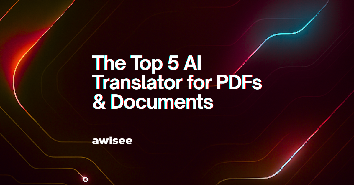 The 5 Best AI Translators for PDFs & Documents (Reviews)