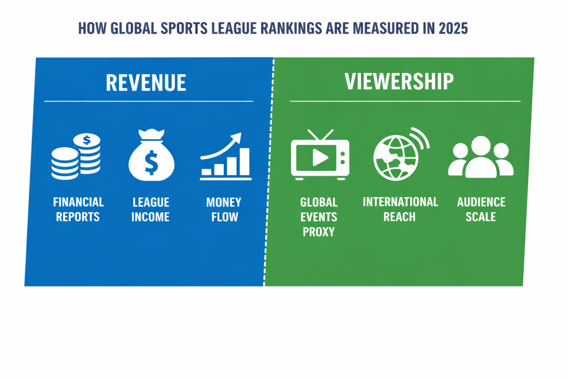 8 Biggest Sports Leagues Globally - By Revenue & Viewership (2025)